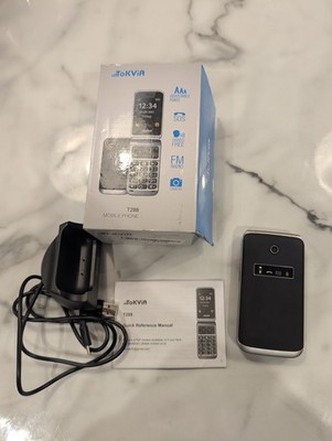 TokVia T288 Black Mobile Phone Large Button Elderly OAP Tesco Mobile ...