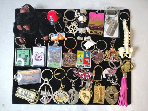 vintage keychain lot of 25 ---- 90s to present. "UNIQUE PIECES" | eBay