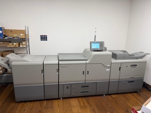 Ricoh Pro C7110X Digital Press Copier with Booklet Finisher | eBay