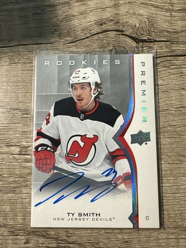 2020-21 Upper Deck Premier - Rookies Ty Smith #97 Silver Spectrum ...