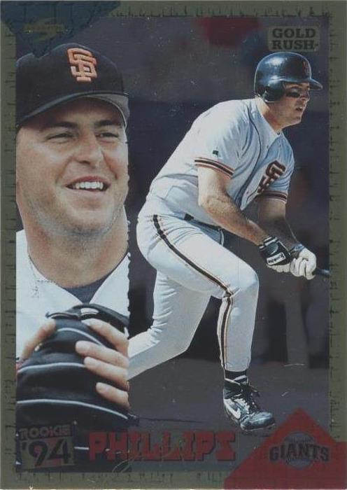 1994 Score Rookie & Traded - J.R. Phillips #RT118 Gold Rush for sale ...
