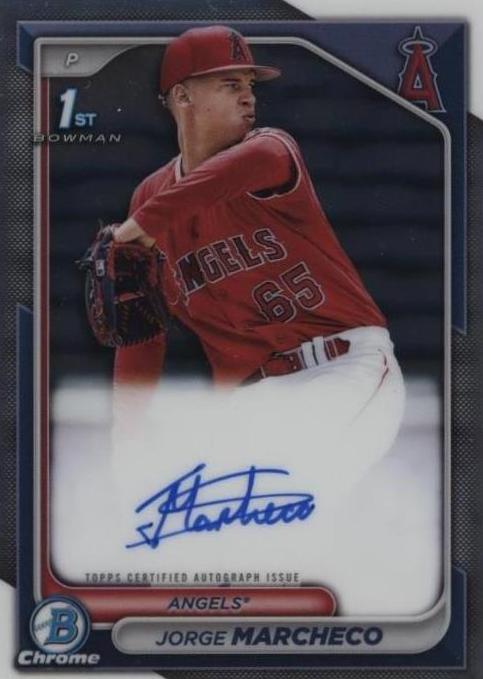 2024 Bowman - Chrome Prospect Autographs Jorge Marcheco #CPA-JMH (AU ...