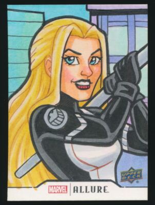 2022 Marvel Allure Artist Sketch #SKT Mockingbird by Mai Irving 1/1 | eBay