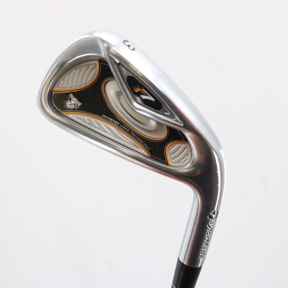 TaylorMade R7 TP Iron Set 3-P Steel True Temper S300 Stiff Right-Hand G ...