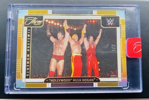 2024 Panini Three Count WWE Timeless Moments Gold Hulk Hogan/Nash/Hall ...