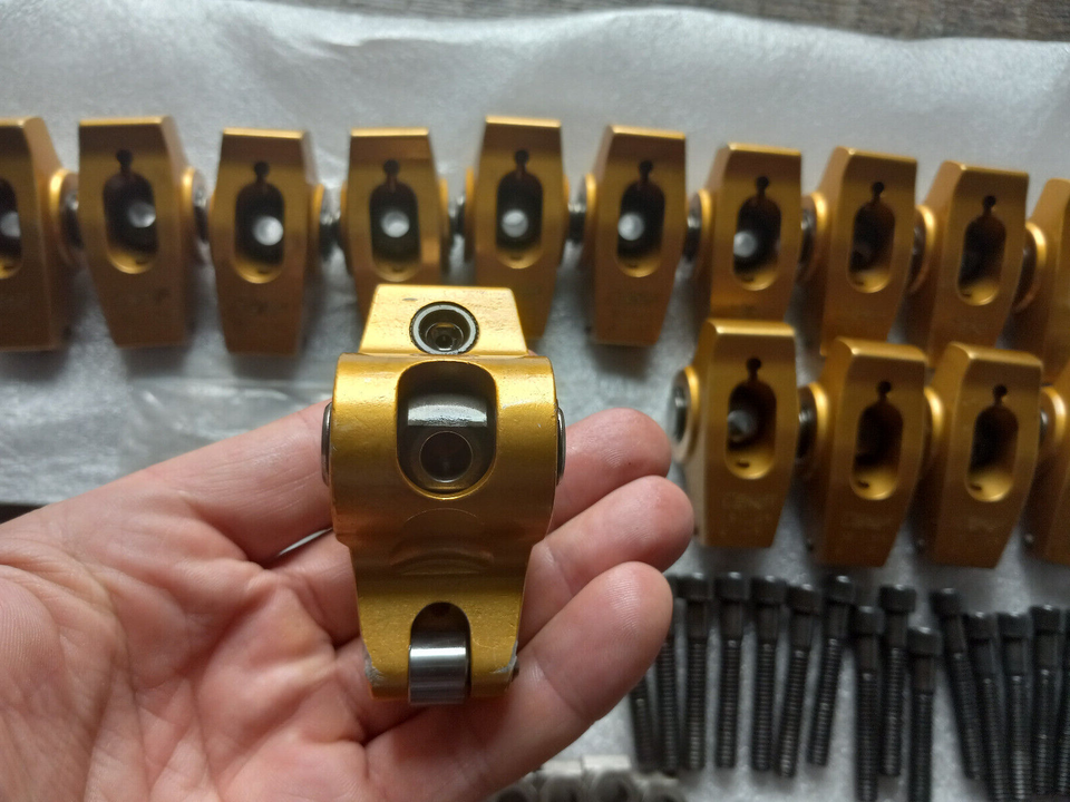 1986-1995 Ford Mustang 5.0L Crane Cams Rockers 1.6 Pedestal Mount GT40 ...