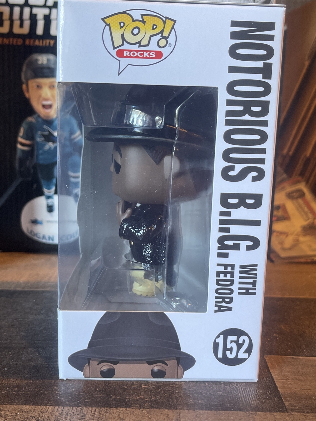 The Notorious B.I.G. Funko Pop! #152 with Fedora Biggie B.I.G. Hip Hop ...