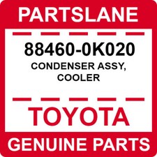 Toyota Genuine OEM 88460-0d540 Condenser ASSY Cooler 884600D540 for ...