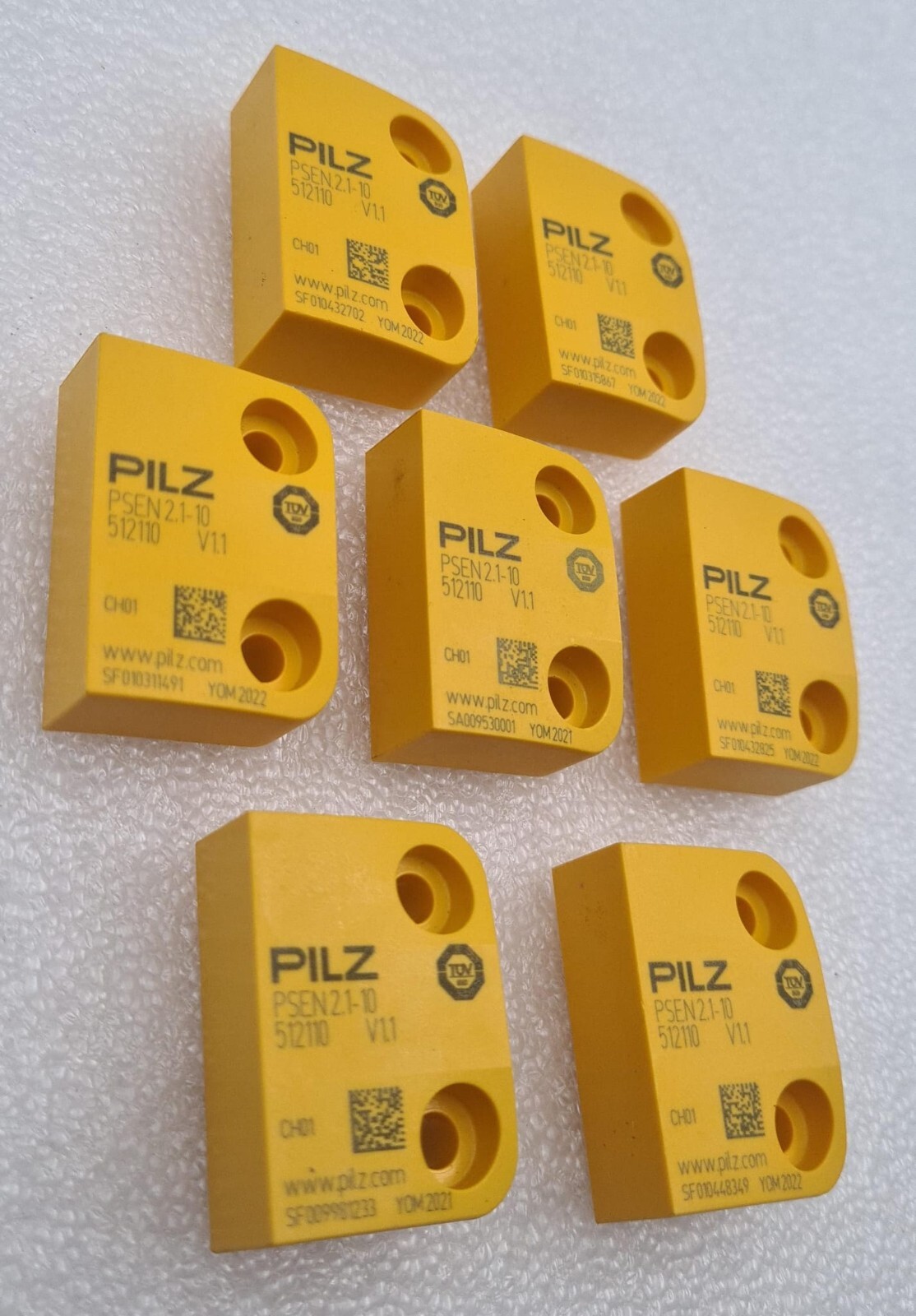[LOT OF 7] PILZ PSEN 2.1-10 512110 V1.1 MAGNETIC ACTUATOR 30V 10W | eBay