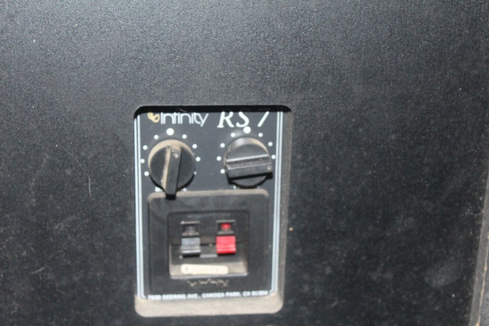 Vintage Pair of INFINITY RS-7 Speakers | eBay