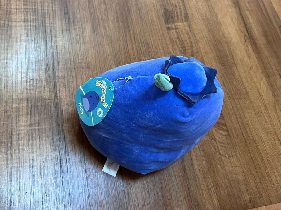 Squishmallows 8” Bluby Blueberry New NWt Fruit Plush | eBay