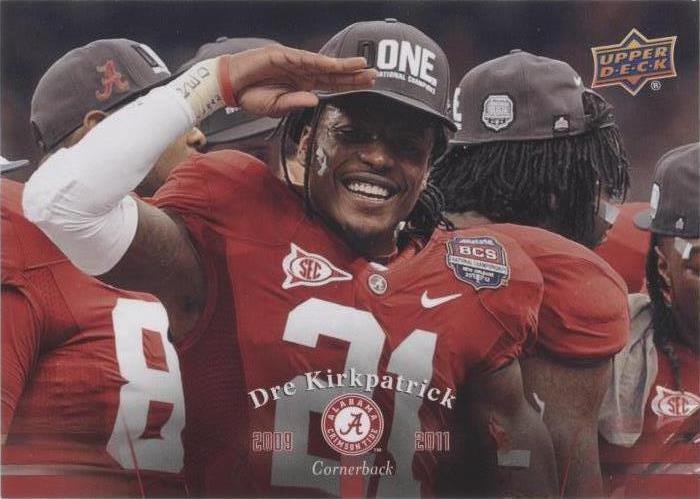 2012 Upper Deck University of Alabama - Dre Kirkpatrick #86 (RC) for ...