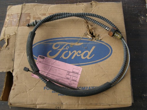 NOS OEM Ford 1973 1974 1975 Truck Pickup Rear Brake Cable RH F100 F150 ...
