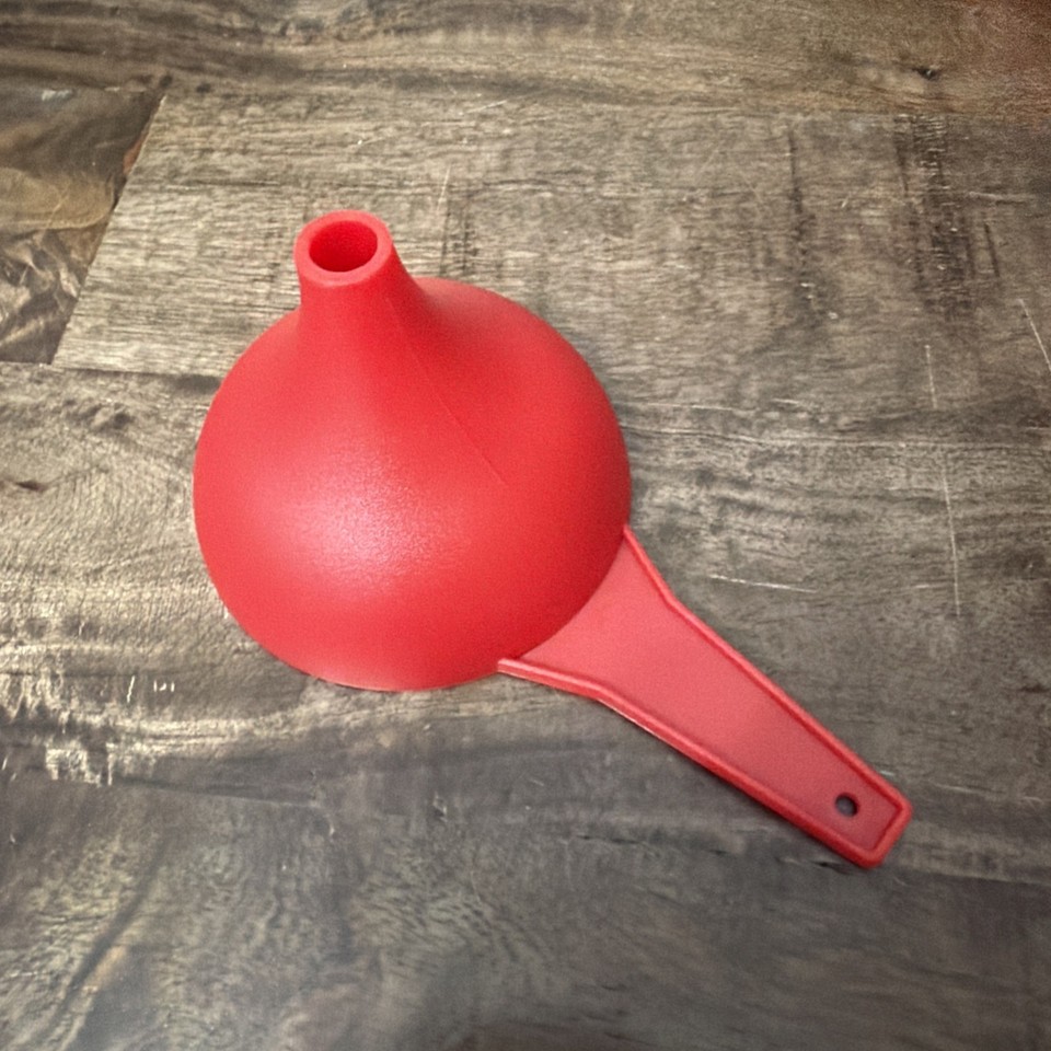 Tupperware Funnel Large Red Gadget Giant Hersheys Kiss Maker New | eBay
