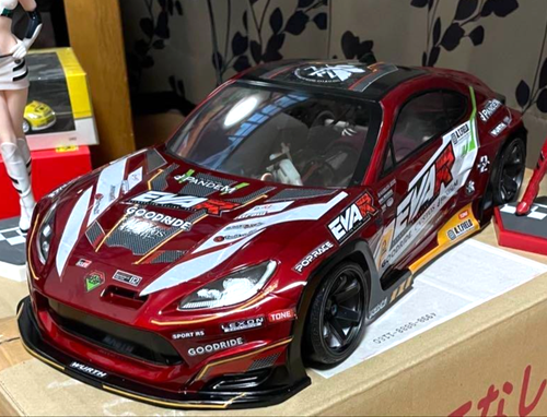 PANDEM GR86 RC Car Body Only 1:10 Eva Evangelion Racing Use All Painted ...