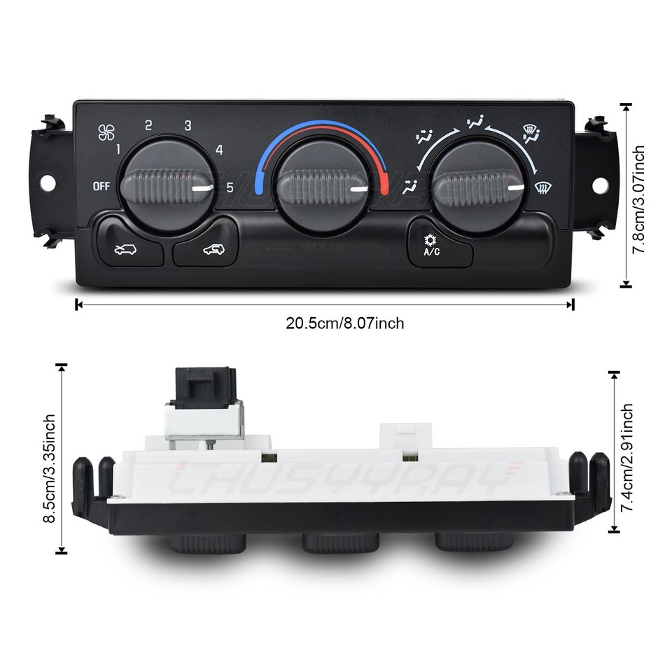 Fit Chevy Avalanche Silverado Suburban 599-266 Heater A/C Climate ...