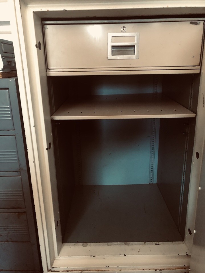 DIEBOLD SAFE - Approximately 4ft Tall - Weighing About 600 Pounds Steel Wheels | eBay