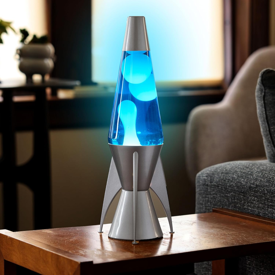 the Original Lamp - 14.5" Gray Stratosphere – Retro Rocket Liquid ...
