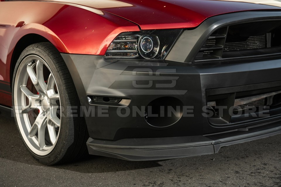 For 10-14 Mustang S197 | GT500 Style Conversion Front Bumper Cover w ...