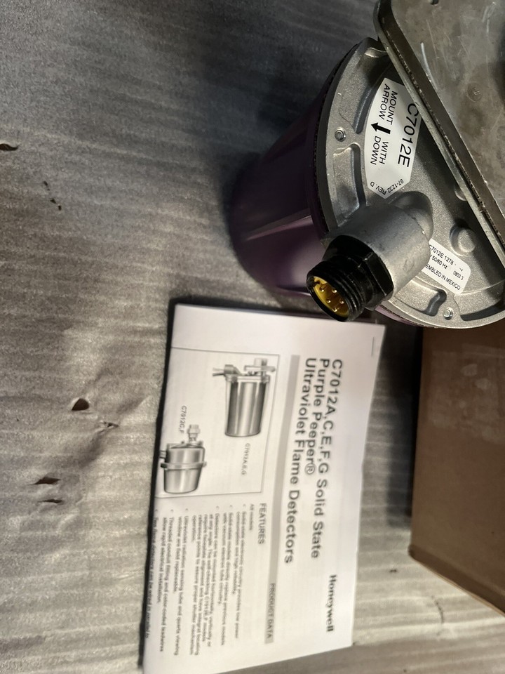 Honeywell C7012E1278 UV Scanner Purple Peeper | eBay