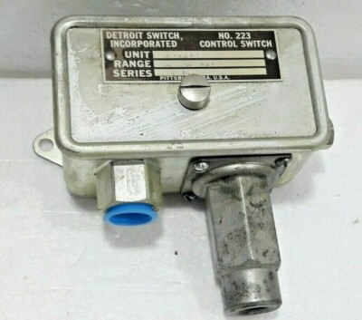 Detroit Incorporated Switch 223876 Control Switch Ser 3 1 79 Range 60 ...
