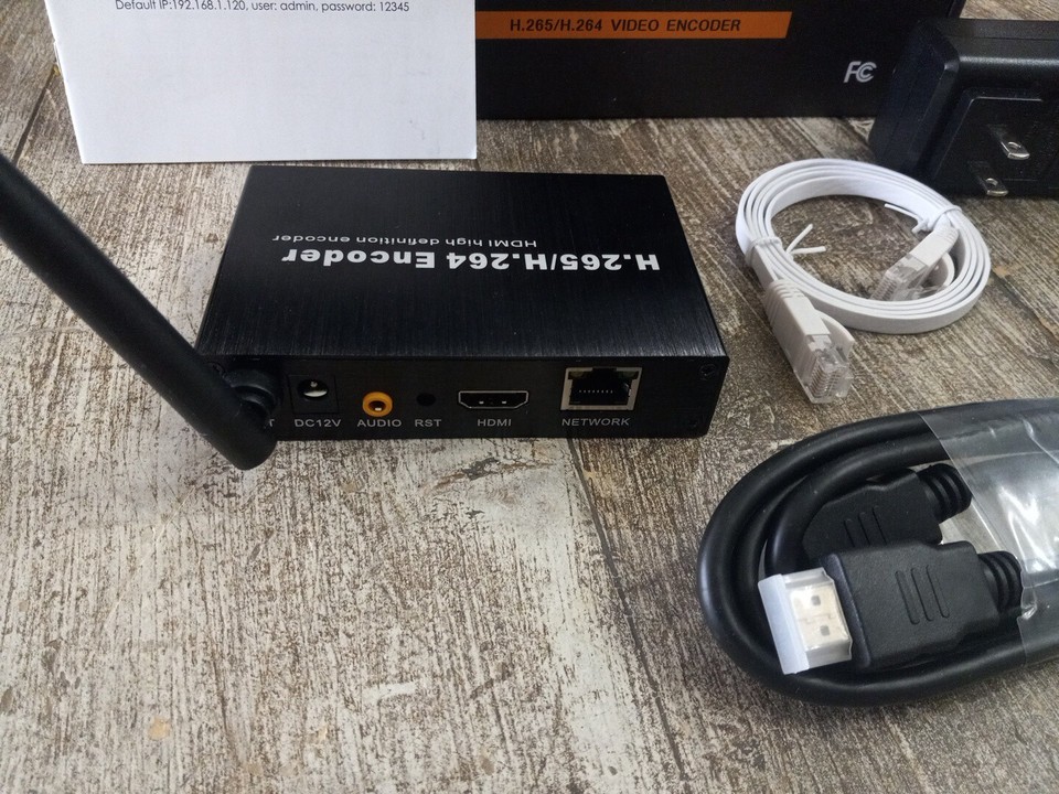 ON-DMI-16E HDMI Video Encoder H.265/H.264 RTMP For IPTV PC CCTV Live ...