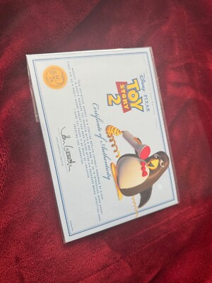 Toy Story Signature collection certificate. Wheezy | eBay