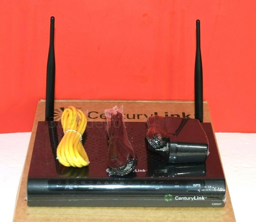 CenturyLink C2000T Technicolor 802.11N Wireless ADSL2+ VDSL Modem ...