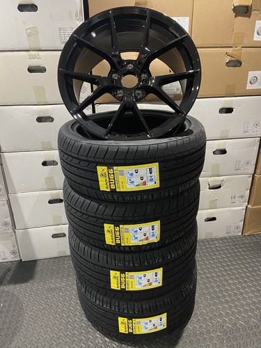19" M4 CS ALLOY WHEELS COMPETITION 763M M3 BLACK RIMS E90 F30 4 SERIES ...