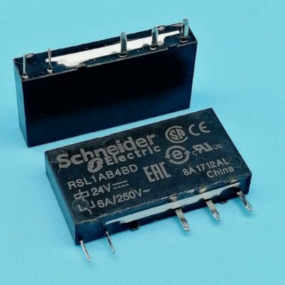 1PCS NEW Schneider RSL1AB4BD 24VDC Power Relay 5Pins RSL1AB4BD Fast ...