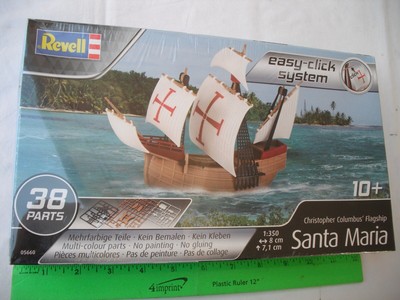 Revell 05660 Santa Maria, Christopher Columbus' Flagship, Model Kit, 1: ...