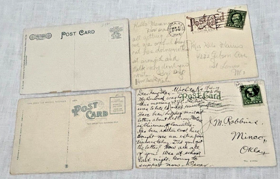 Vintage Wichita School Postcards Roosevelt Horace Mann Washington More ...