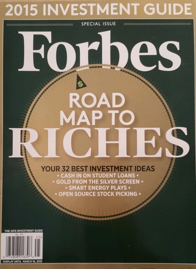 Forbes Road Map to the Riches 32 Best Ideas 2015 Investment Guide FREE ...