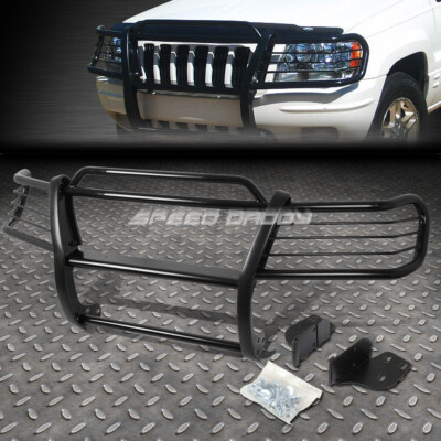 FOR 99-04 JEEP GRAND CHEROKEE WJ BLACK MILD STEEL FRONT BUMPER BRUSH ...