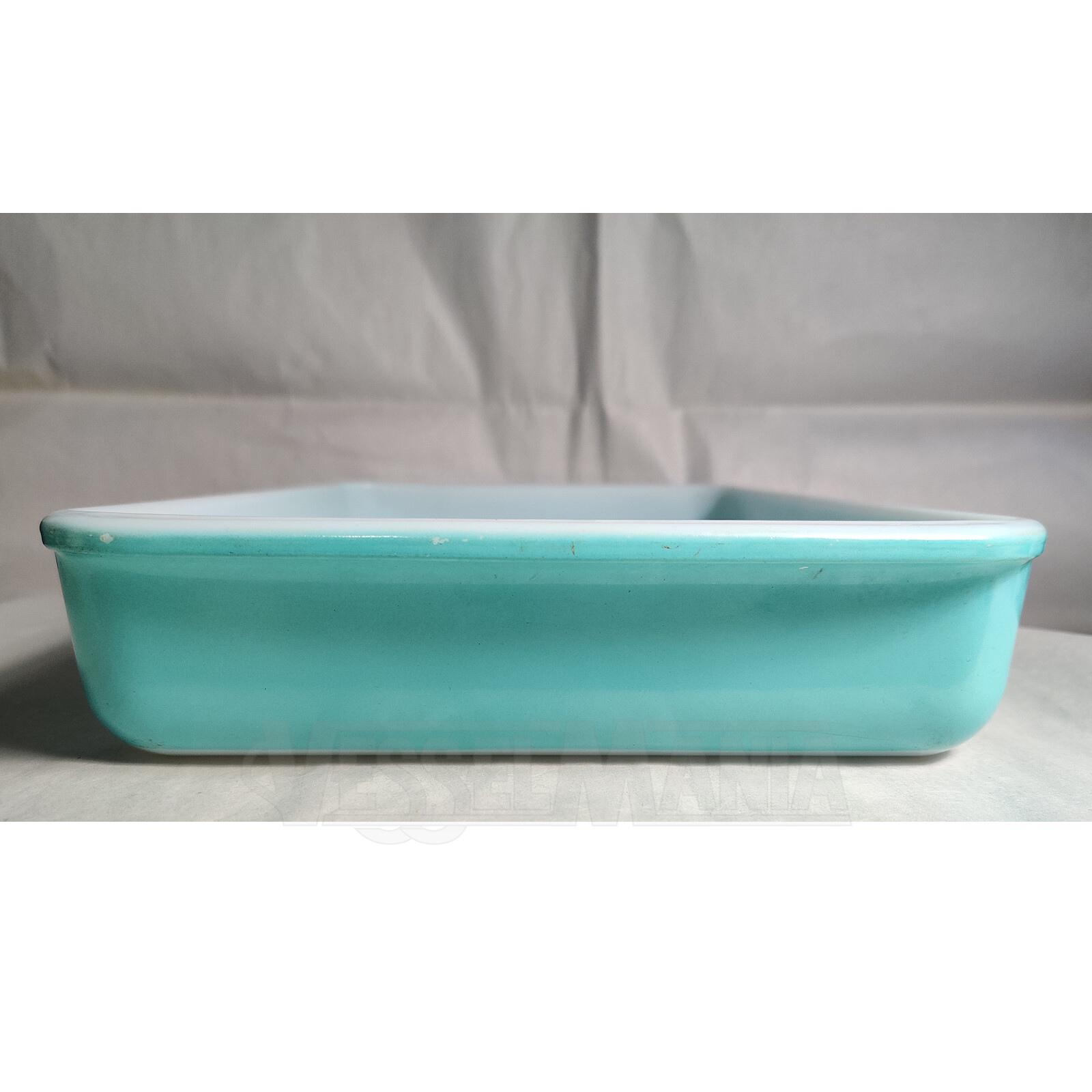 1950s Vintage Pyrex 232 Turquoise 2QT Glass Baking Dish Oven Proof ...