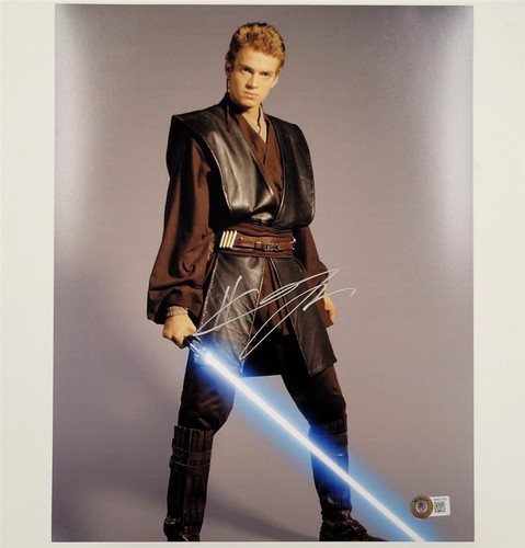 Hayden Christensen signed 11x14 photo Anakin Vader autograph ~ Beckett ...