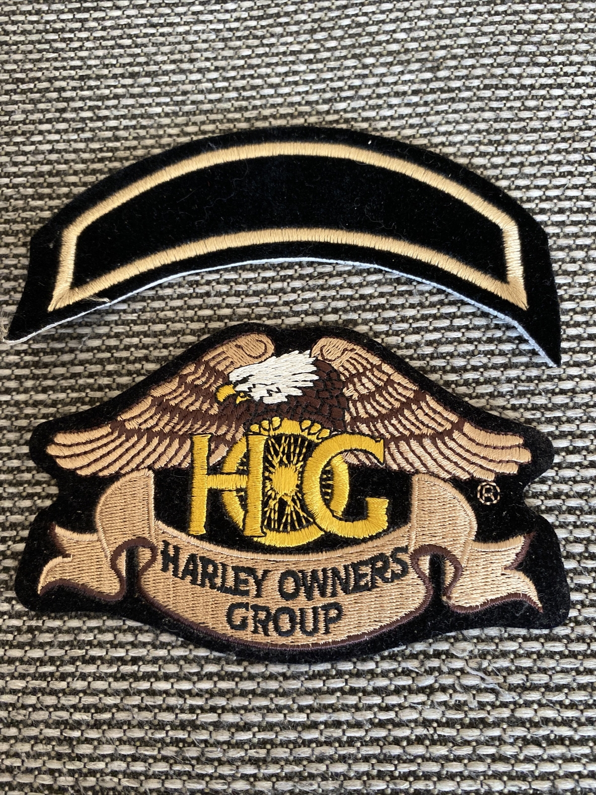 Harley Davidson Patch Owners Group HOG Eagle Claw Vest Jacket ...