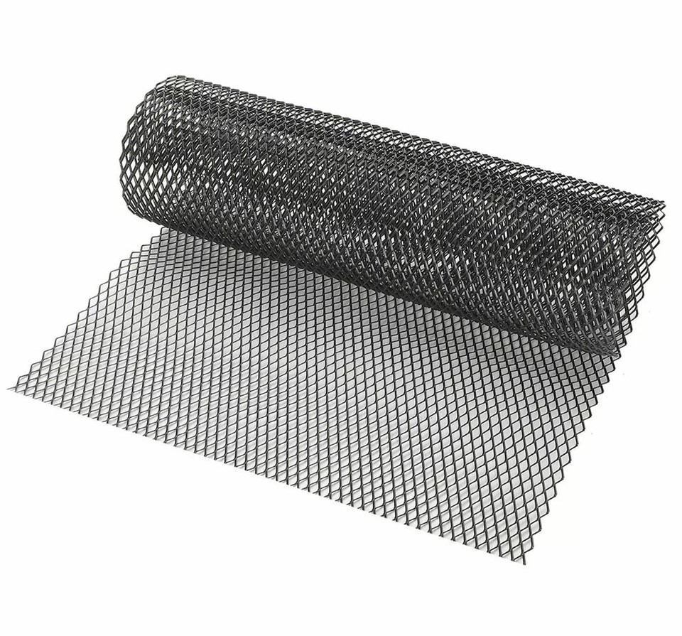 40 x13'' Mesh Grill Cover Car Front Bumper Fender Hood Vent Grille Net ...