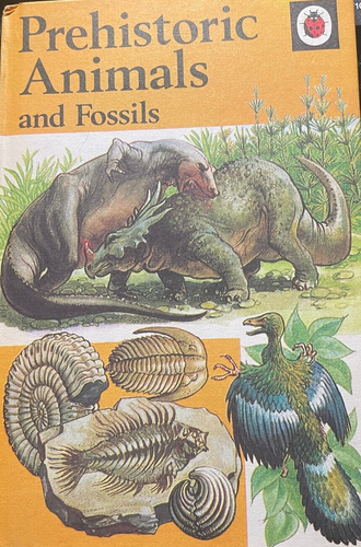 PREHISTORIC ANIMALS AND FOSSILS VINTAGE LADYBIRD Natural History BOOK H ...
