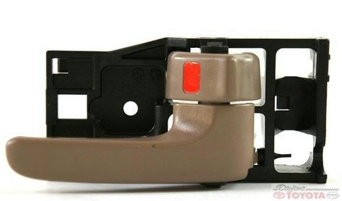 OEM TOYOTA TUNDRA SEQUOIA TAN INSIDE PASSENGER SIDE DOOR HANDLE 69205 ...