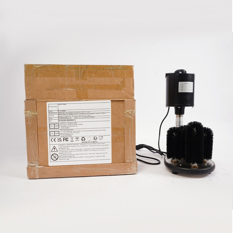 Electric Brush Glass Washer 5-Brush Glass Washer Wine Glass Cleaning ...