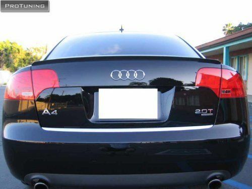 Rear Boot Trunk Spoiler Lip For Audi A4 B7 (8E) Sedan / Saloon / Limo ...