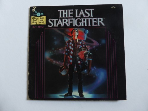 VINTAGE The Last Starfighter Read Along Book and Record vinyl 33 1/3 ...
