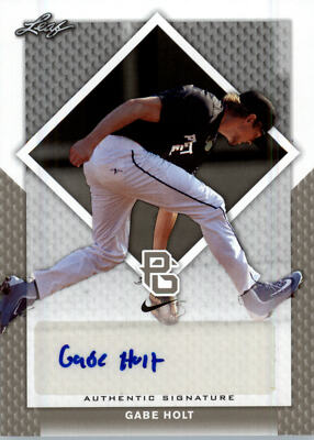 Gabe Holt 2016 Leaf Perfect Game Autograph NIKE All-American Auto ...