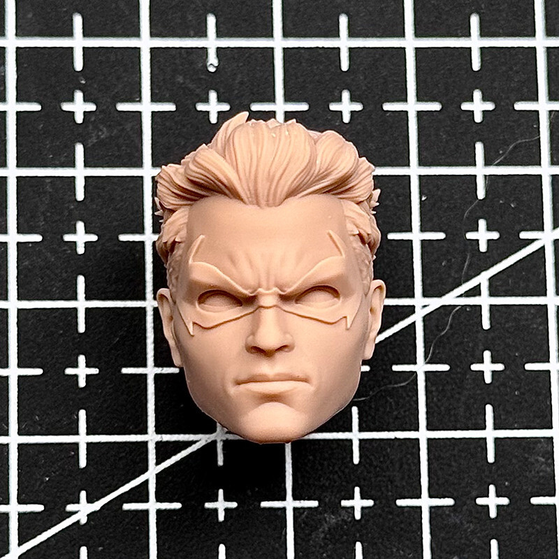 1/12 Scale The Batman Son Robin Head Sculpt Unpainted Fit 6" ML Figure ...