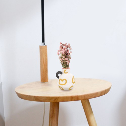 Wohnkultur Nischen-Milchtopf-Blumengeschirr Aus Keramik Im Cremefarbenen Stil | eBay.de