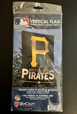 Pittsburgh Pirates MLB Baseball Banner 27 x 37 Vertical Flag By Win ...