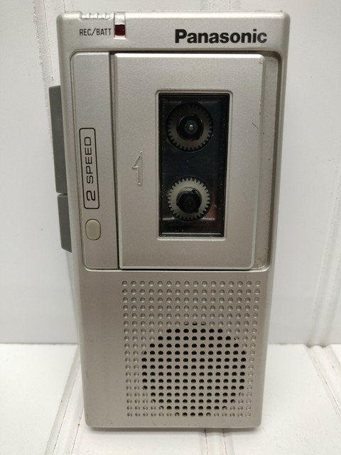 Vintage Panasonic Handheld Microcassette Recorder Rn-120a With Tape for ...