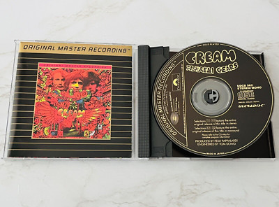 Cream Disraeli Gears CD MFSL ULTRADISC JAPAN 24KT GOLD DISC! LIMITED ED ...