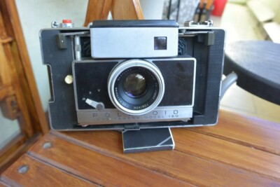 Polaroid 180 Land Camera With Tominon 114mm f/4.5 Lens | eBay